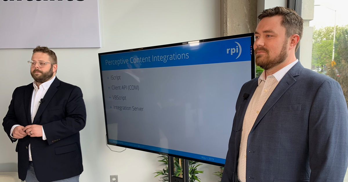 VB Scripting for Perceptive Content Application Plans RPI Consultants